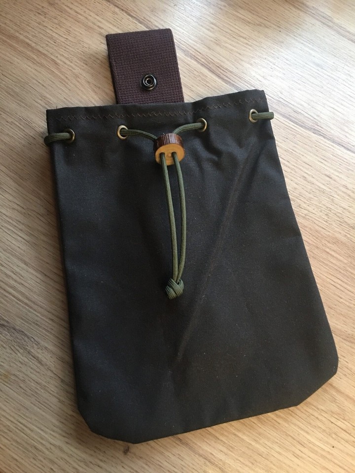 Bigfoot Canvas Co Bushcraft Foraging Belt Pouch Waxed Canvas Belt Pouch ...