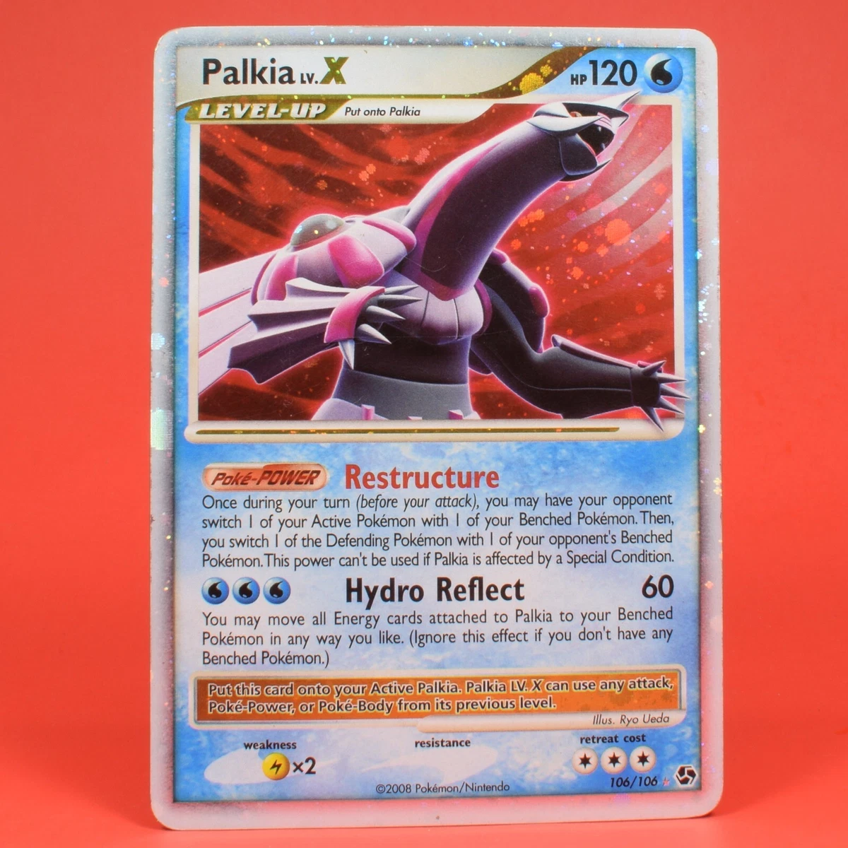 Pokemon Card Palkia Level X