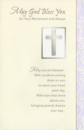 Religious RETIREMENT Card, God Bless You Sunshine Joy by American ...