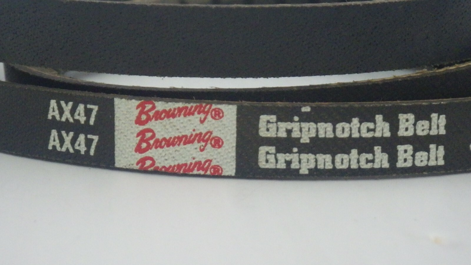 EMERSON BROWNING AX47 V-BELT, GRIP NOTCHED, 1/2" W x 49", NNB | eBay