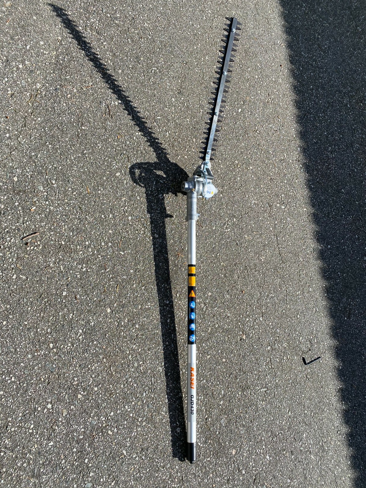 KASEI 43cc Gas 7 feet long pole articulating hedge trimmer | eBay