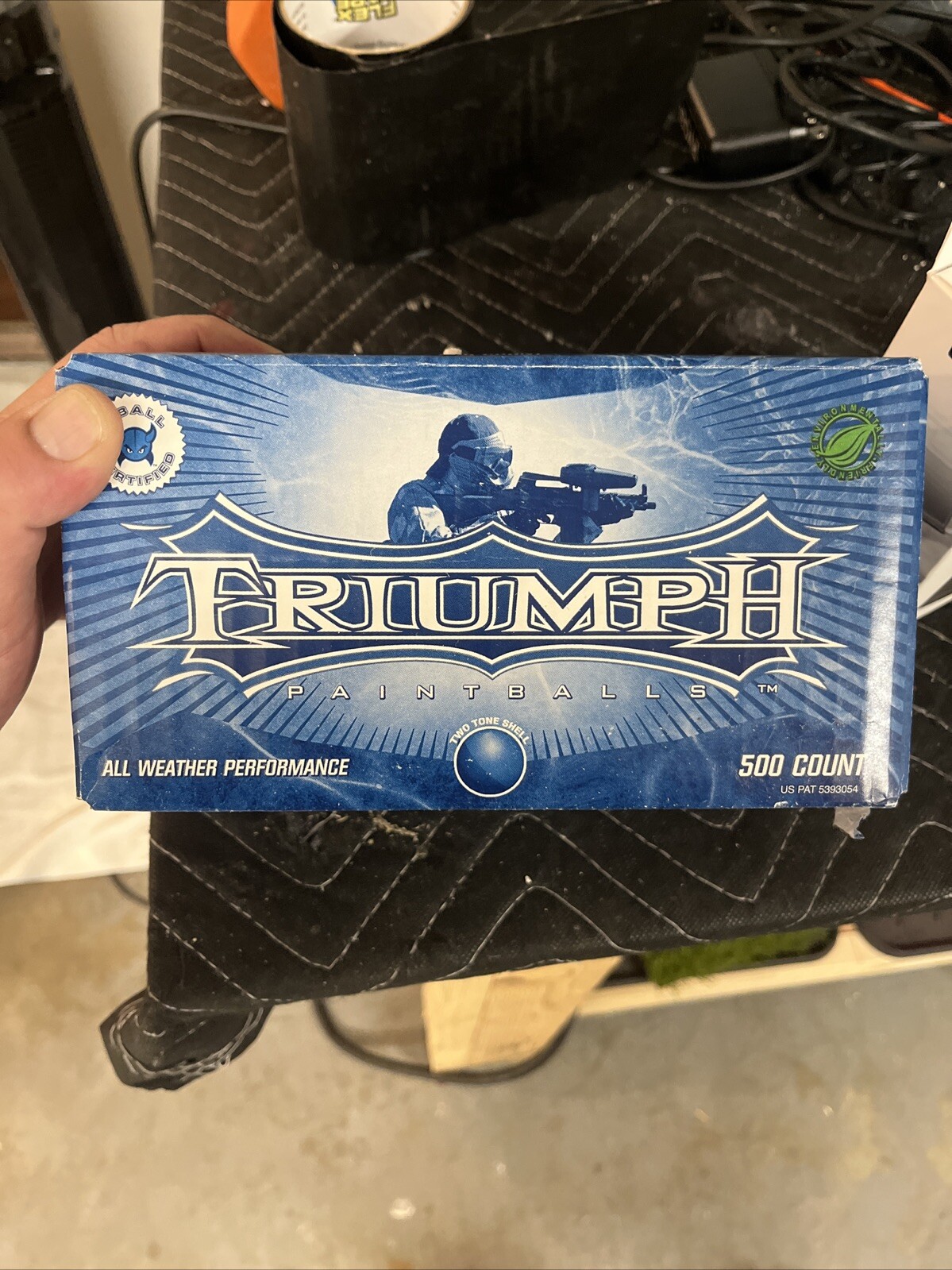 Triumph Paintballs 500 Count New In Box (color blue) | eBay