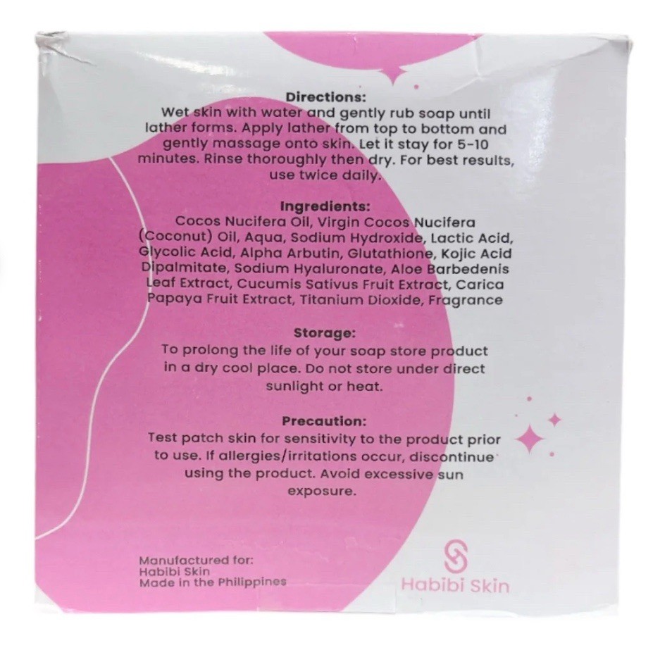 Habibi Skin - Milky Peeling Soap (50g X 20bars) | eBay