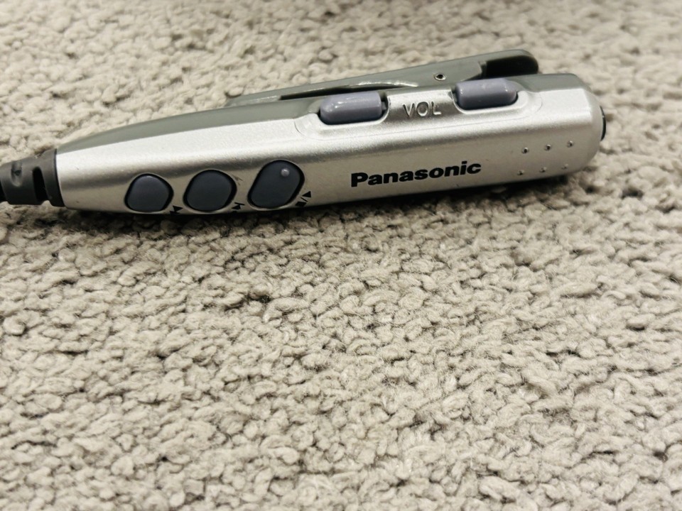 Vintage Panasonic Portable CD/MP3 Player - Metallic Finish (SL-SX420 ...