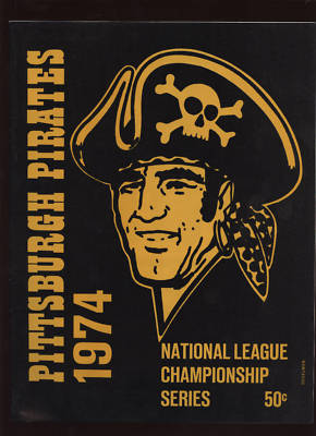 1974 NLCS Program Dodgers @ Pittsburgh Pirates NRMT | eBay