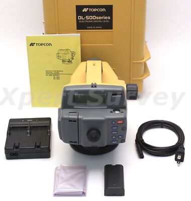 Topcon DL-502 Electronic Digital Level DL502 | eBay