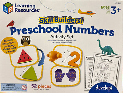 SkillBuilders! Preschool Numbers Activity Set NIB | eBay