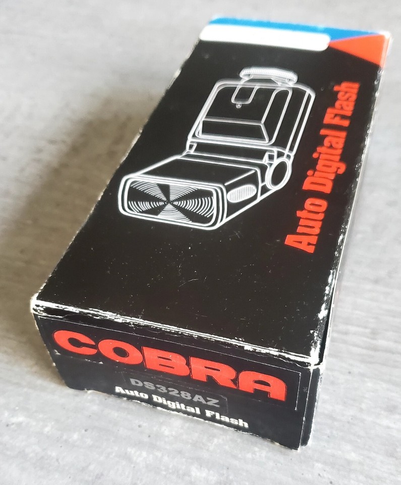 COBRA DS328AZ Digital Auto Flashgun for Canon/Nikon/Pentax/Olympus NIB ...