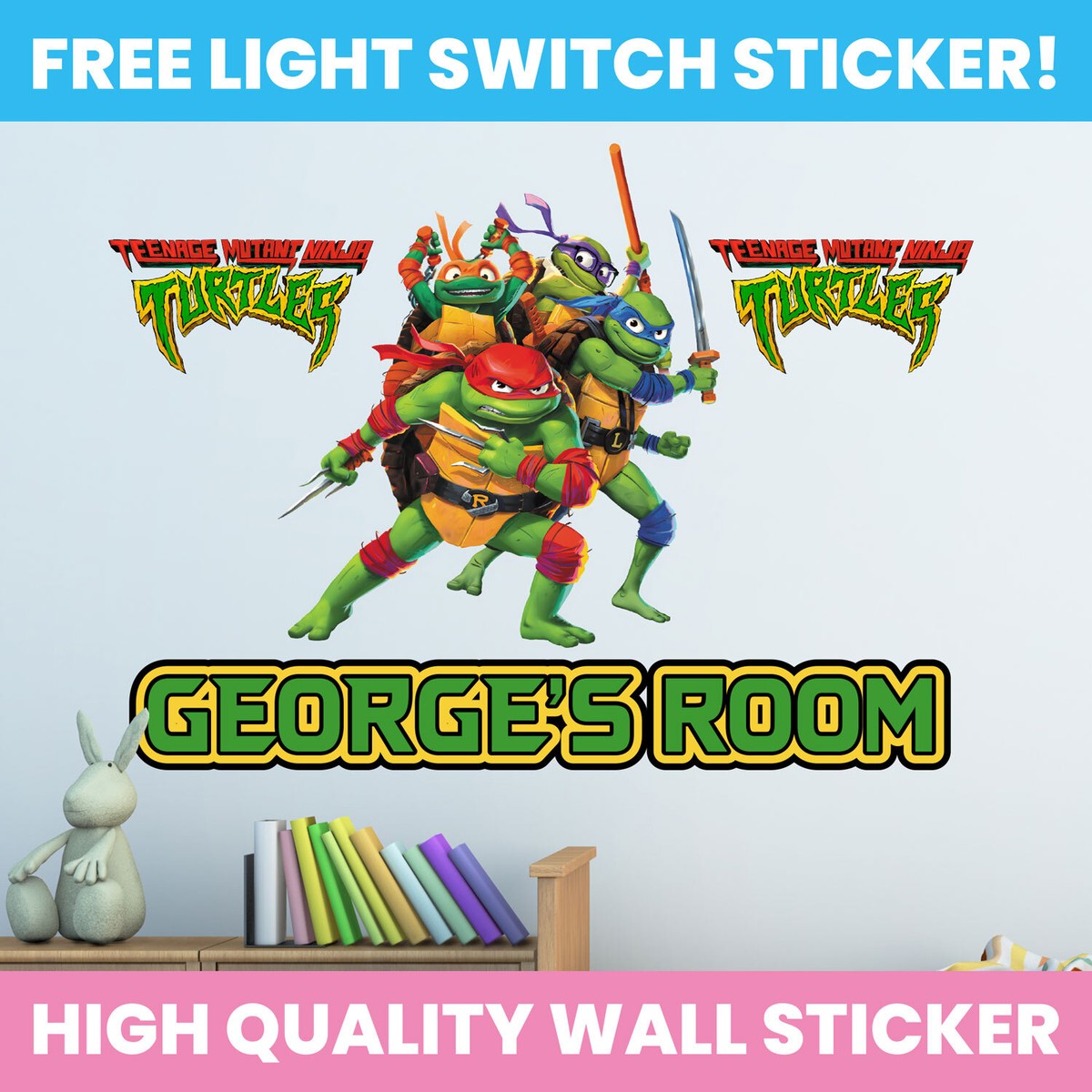 Teenage Mutant Ninja Turtles Bedroom Accessories