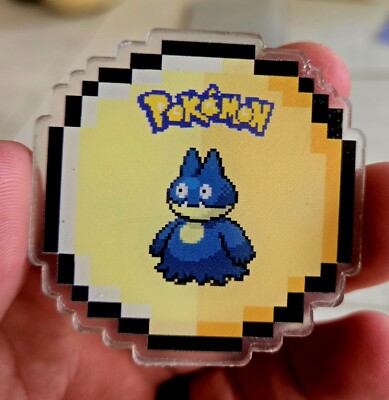 Acrylic Munchlax Pixel Coin | eBay