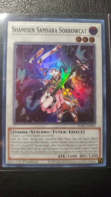 Shamisen Samsara Sorrowcat 1st Ed DABL-EN044 M PF Yu-Gi-Oh Darkwing | eBay