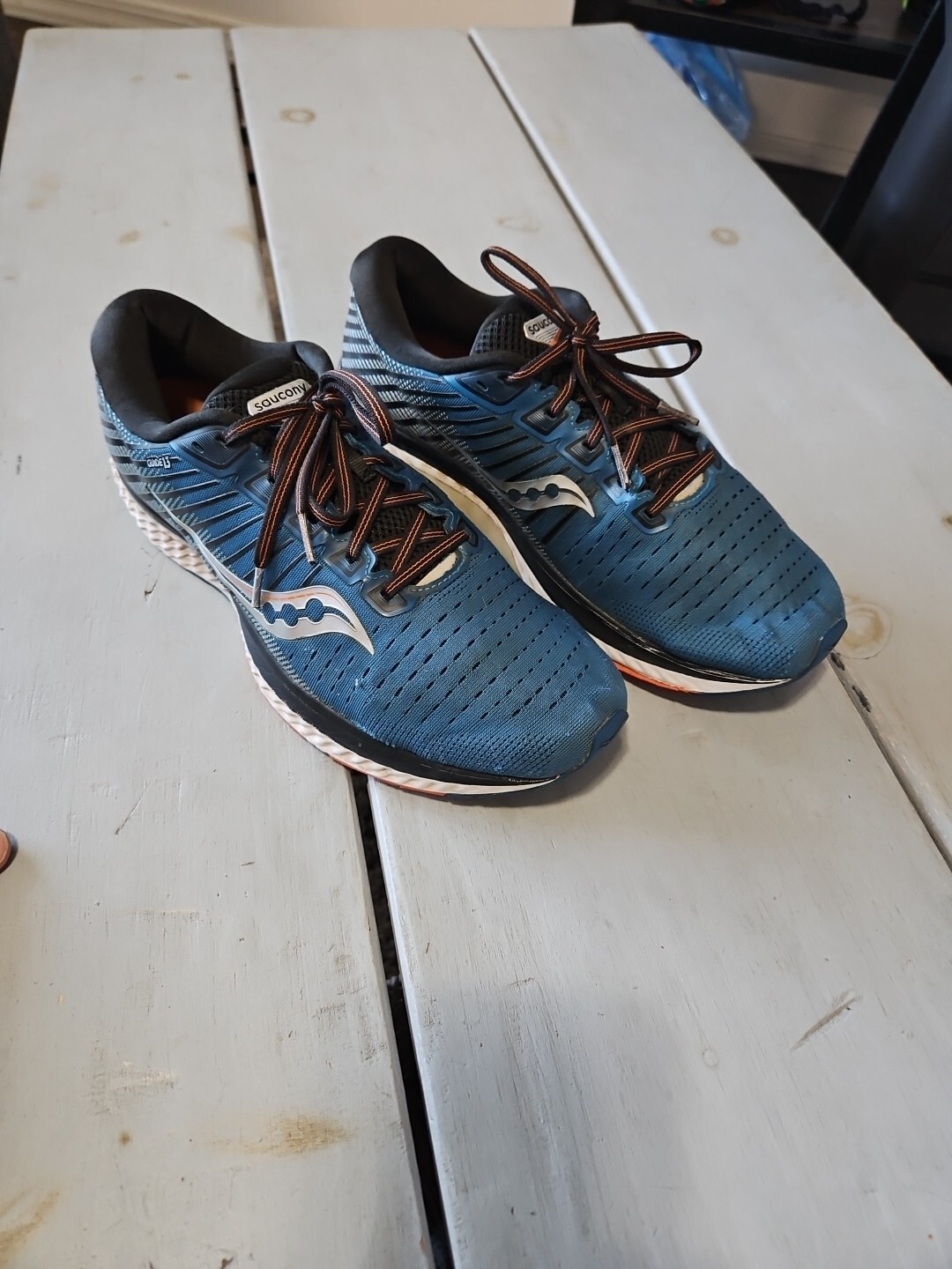 Saucony Mens Guide 13 S20548-25 Blue Running Shoes Sneakers Size 8.5 | eBay