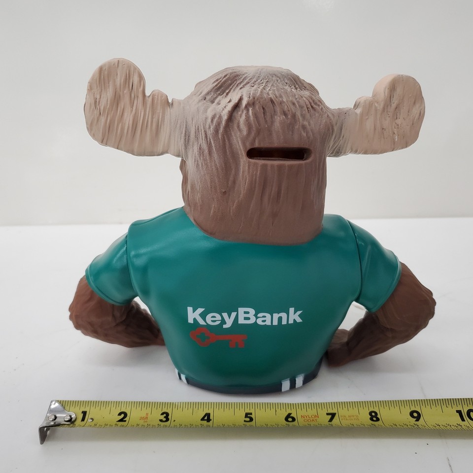 Seattle Mariners KeyBank Moose Baseball Coin Bank | eBay