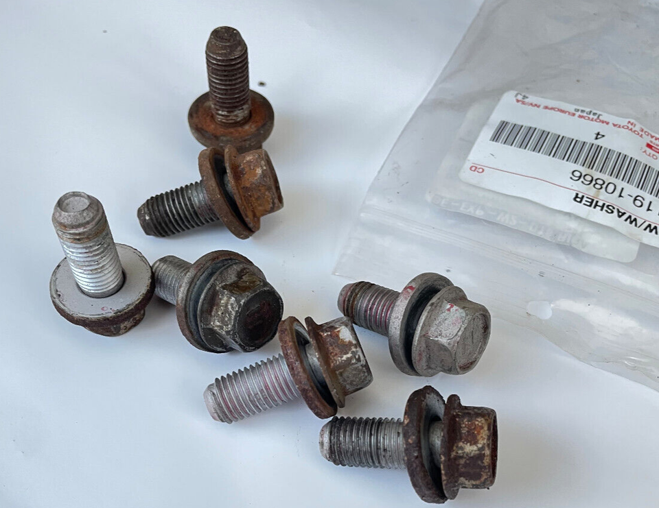 90119-10866 Genuine Toyota Bolt W/Washer | eBay UK