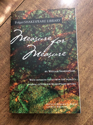 Measure for Measure (Folger Shakespeare Library) student edition ...
