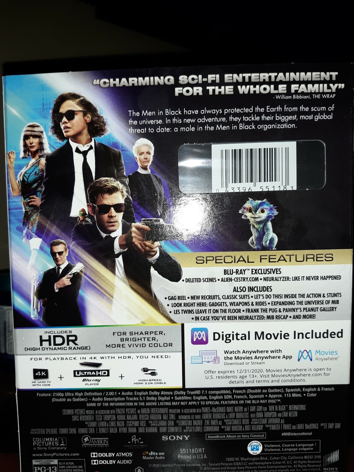 MIB international and Men in Black Trilogy 43396461406| eBay