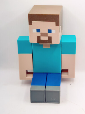 Minecraft Steve Large Scale Action Figure 8.5" Poseable | eBay