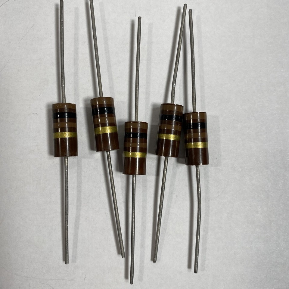 Vintage 2 Watt Allen Bradley Carbon Comp Resistors K Ohm Tube Amplifier ...