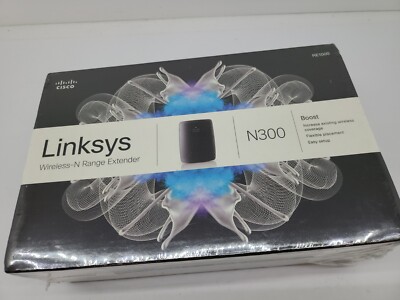 BRAND NEW Linksys N300 RE1000-NP Wireless N - Range Extender WiFi Boost ...