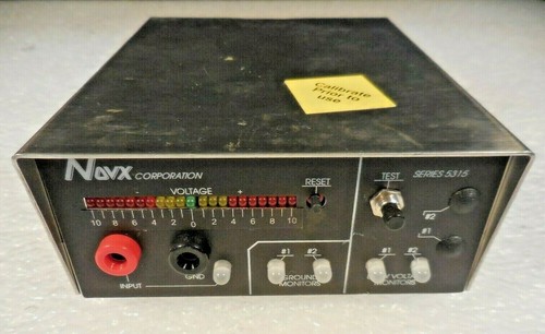 NOVX Corporation Series 5315 Workstation Equipment ESD Voltage Monitor ...