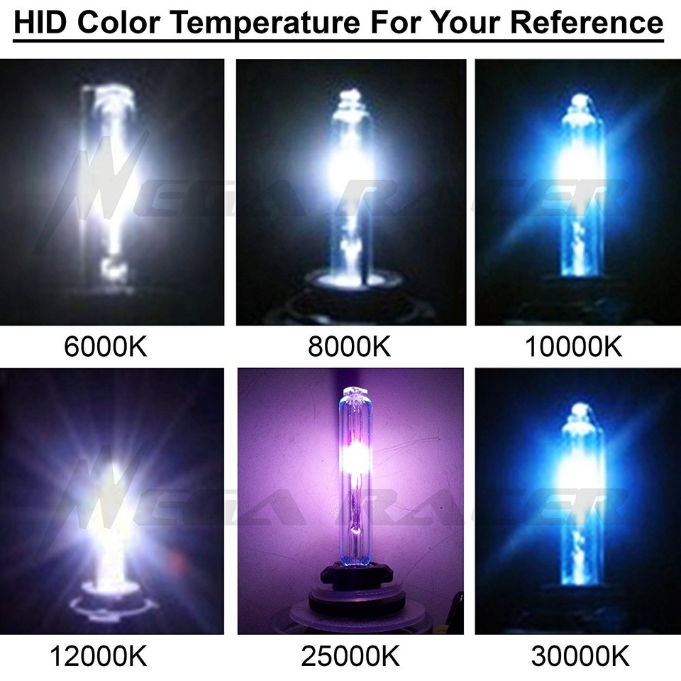 2 X D3C D3S D3R 6000K White HID Xenon Headlight Light Bulbs OEM ...