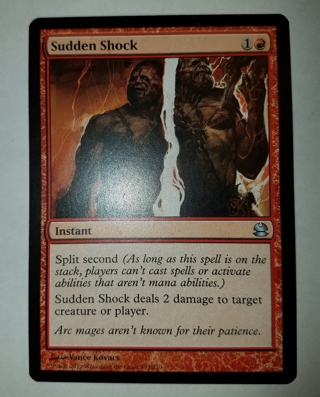 1x Mtg Sudden Shock - Time Spiral or modern masters played to nm x1 | eBay