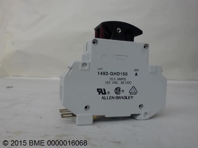 Allen Bradley 1492-Ghd150 Contacter,15 Amps,125 Vac, 65 Vdc | eBay