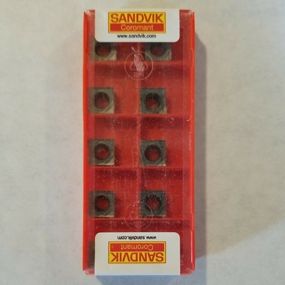 SANDVIK SCGX 09 T3 08-AL, GRADE H10 SQUARE TURNING INSERTS (10 Pcs. Sealed Box) | eBay