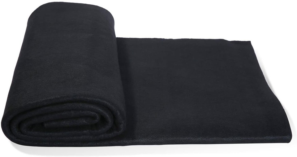 Large 4' x 6' x 3mm Welding Blanket Plumbing Shield Heat Slag Carbon ...
