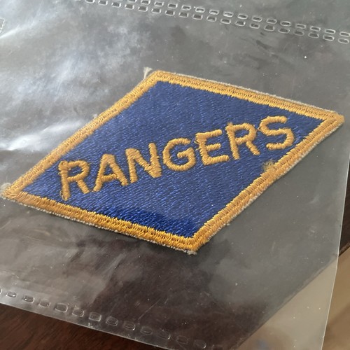 Original WWII US Army "Rangers" Patch, Embroidered | eBay