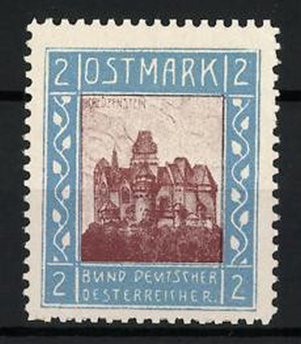 Propaganda Brand Ostmark, Federation Of German Austrians, Kreuzenstein ...