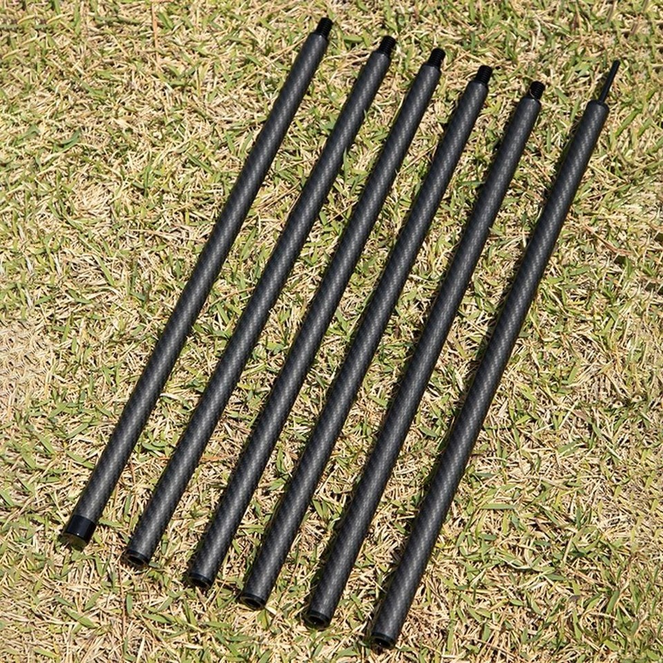 Outdoor Tent Poles Camping Shelter Poles Canopy Setup Adjustable ...
