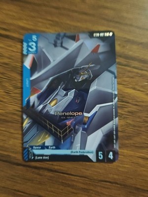 Penelope ST08-007 C+ Flash of Radiance Textured Foil Gundam Card Game ...