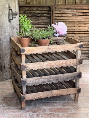 Vintage French Wooden Fruit Cheese Drying Storage Racks Trays | eBay UK