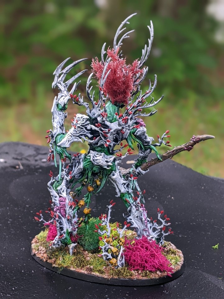 1x Treelord Ancient, Sylvaneth, Warhammer AoS, Pro Painted | eBay
