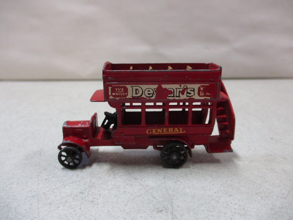 VINTAGE MATCHBOX large Trolley Streetcar Mass