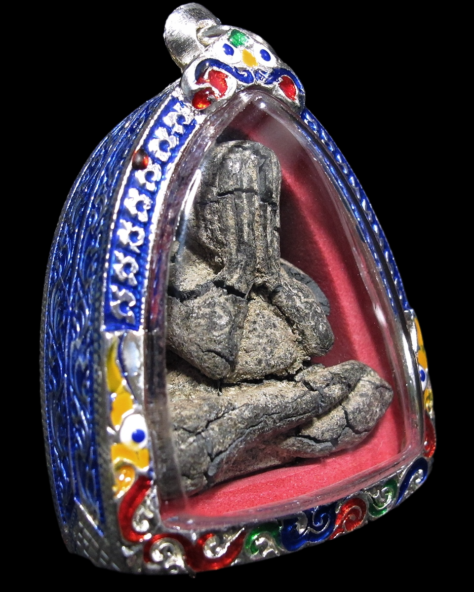 RARE ITEM! Phra Pidta LP Kron Wat Bangsae Natural Crack Thai Amulet | eBay