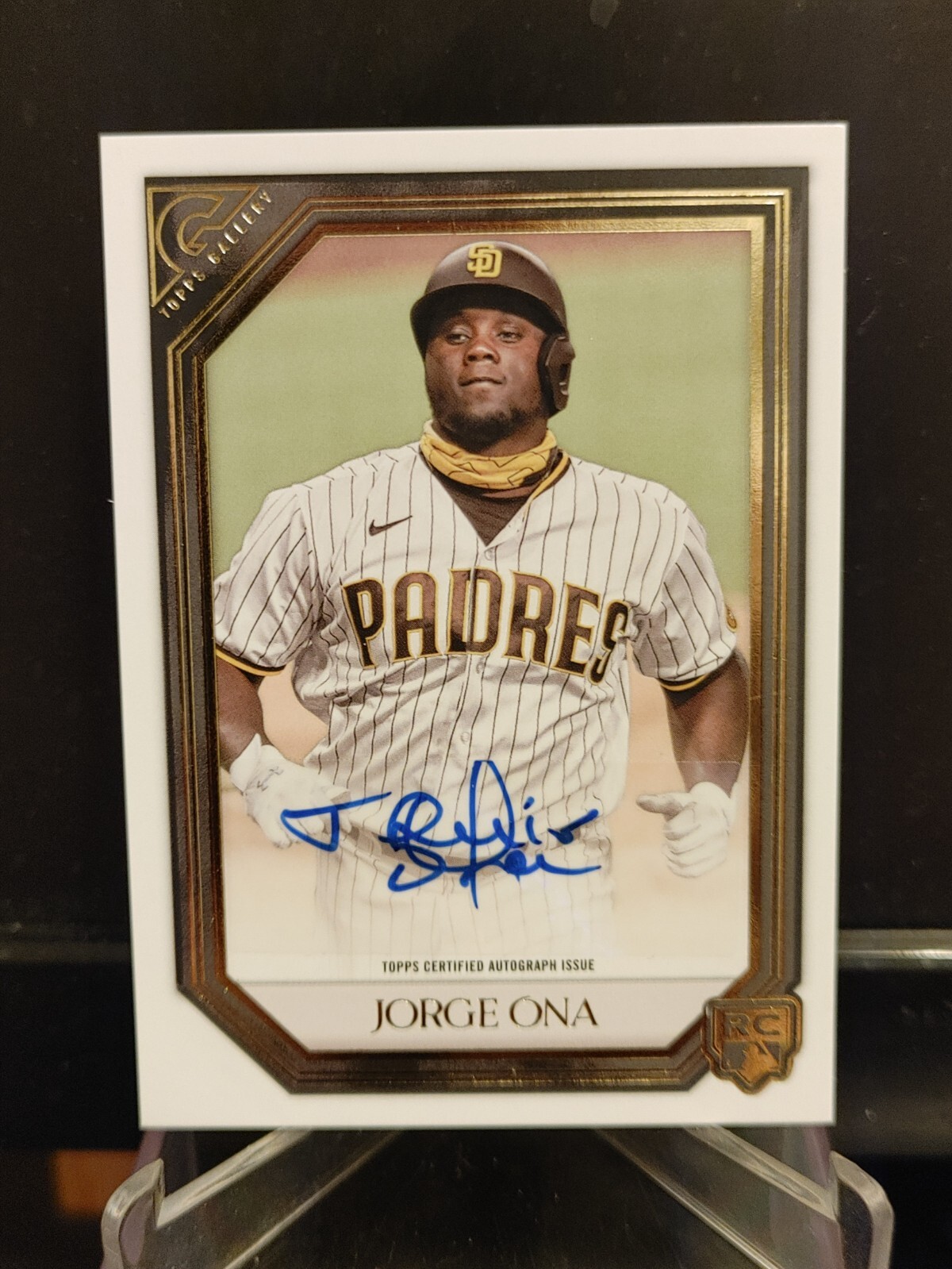 Jorge Ona RC 2021 Topps Gallery #RA-JO - San Diego Padres | eBay