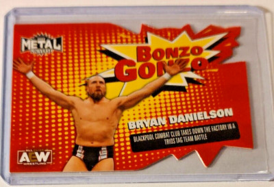 2022 Upper Deck AEW Metal Bonzo Gonzo Insert Daniel Bryan Danielson | eBay