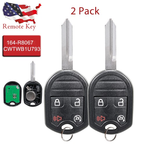 2 For 2011 2012 2013 2014 Ford F-150 Remote Control Key Fob 164-R8067 ...