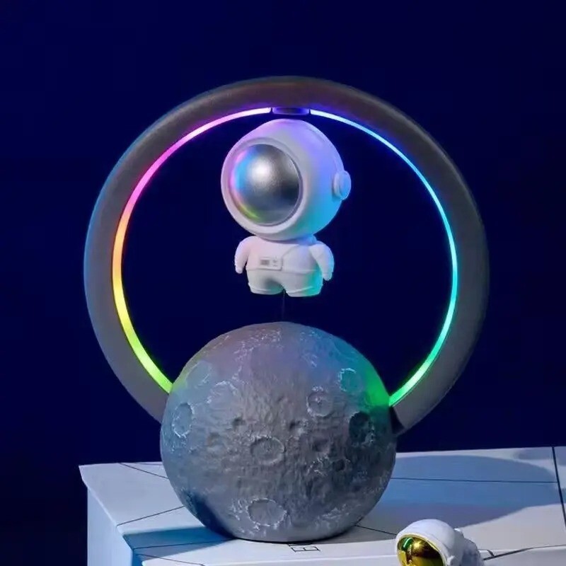 Wireless Floating Astronaut Bluetooth Plug Card Speaker With LED Night ...