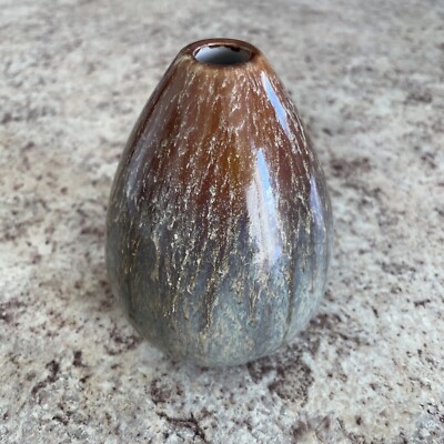 Tear Drop Shaped Ceramic Glazed Bud Vase 5 Inches | eBay