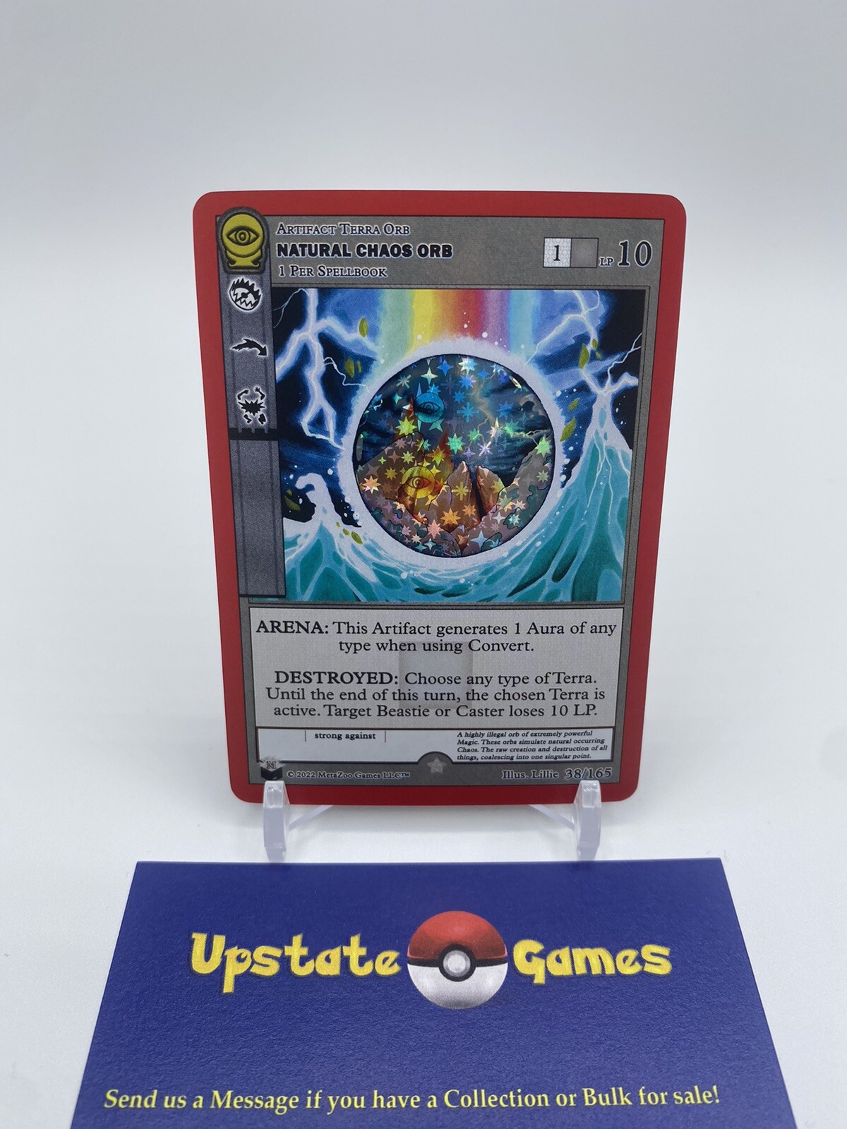 Natural Chaos Orb 38/165 Seance Big Box Edition Reverse Holo Card | eBay