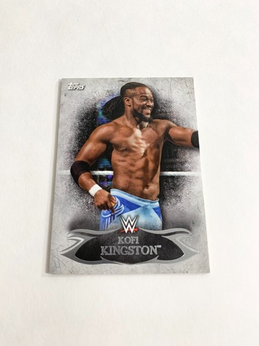 Kofi Kingston 2015 Topps Undisputed WWE Card # 4 | eBay