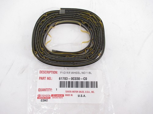 Genuine OEM Toyota 61783-0C030-C0 Rear Wheel Opening Flare Pad 2004 ...