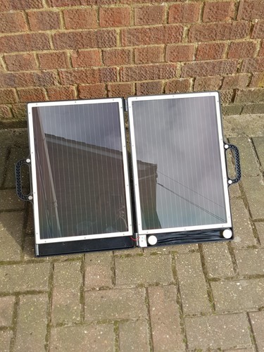 Topray 13W Suitcase Portable Solar Panel for Caravan & Camping | eBay UK