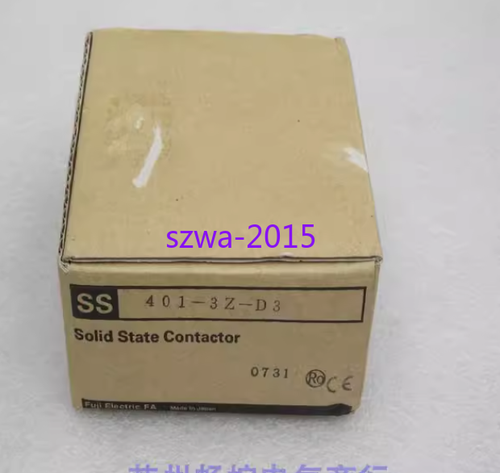 1pcs New FUJI solid State relay SS401-3Z-D3 | eBay