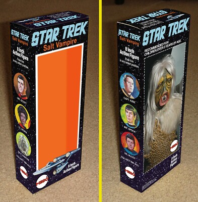 MEGO 8" STAR TREK SALT VAMPIRE CUSTOM BOX ONLY | eBay