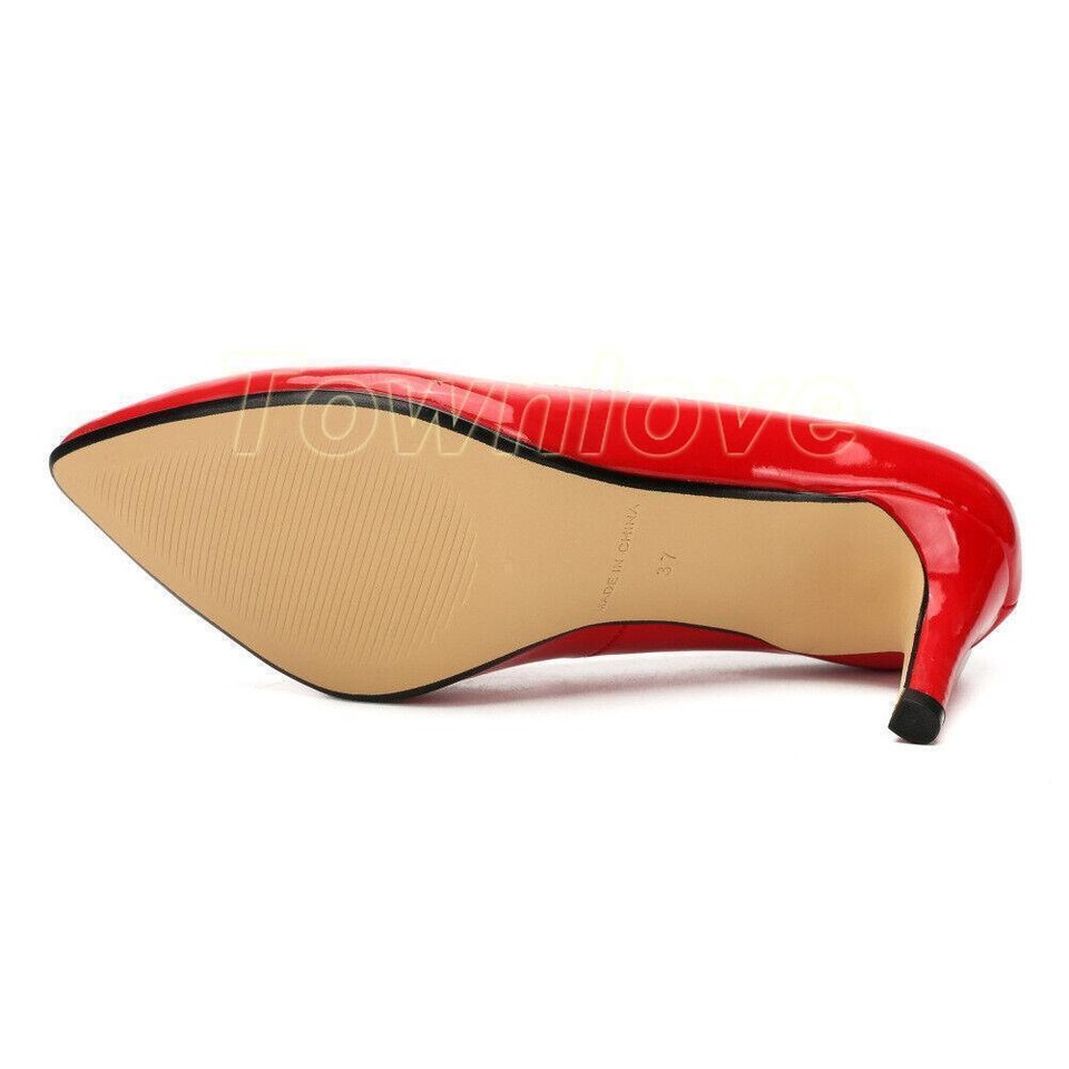 Men's High Heels Patent Leather Drag Queen Crossdresser Trans Shoes ...