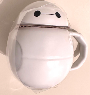 New Disney Parks Big Hero Six - Baymax Figural Mug with Lid Ceramic ...